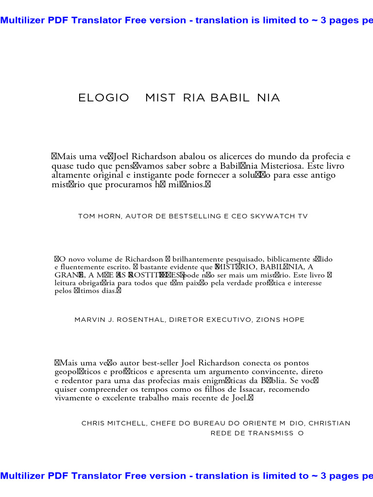 Mystery Babylon | PDF