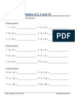 Grade 2 Division Worksheets | PDF