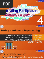 Mga Simbolo Sa Mapa - Worksheet | PDF