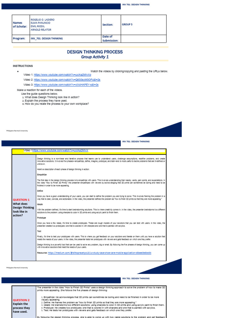 Cognitive Processes in Plate Design | PDF