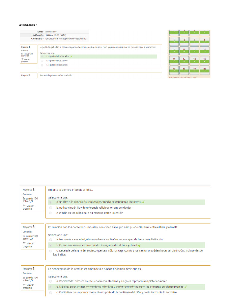 Modulo 4 Cuestionarios | PDF