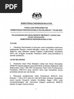 Moe PEMAKLUMAN PELAKSANAAN PENILAIAN KENDIRI SEKOLAH SKPM 2023 | PDF