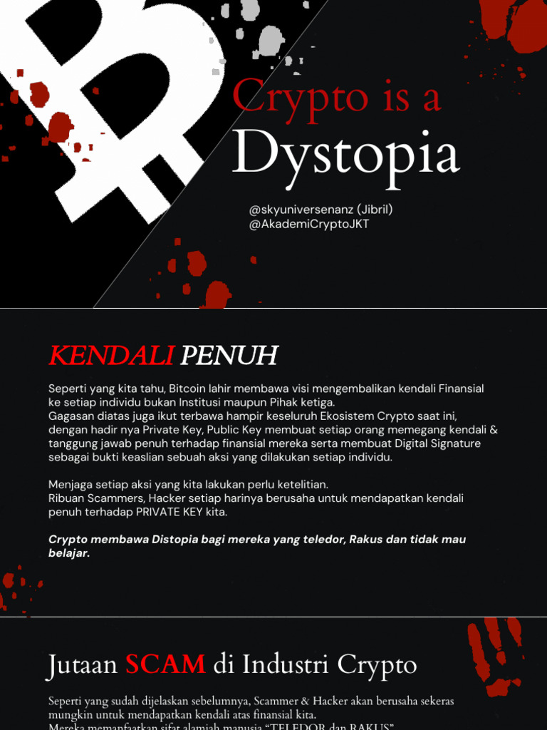 Crypto Is A Dystopia | PDF