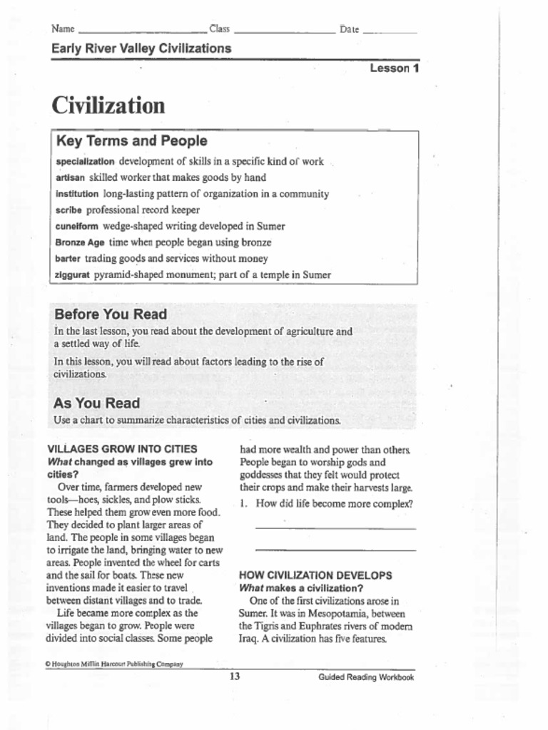 Chapter 2 Early River Valley Civilizations | PDF