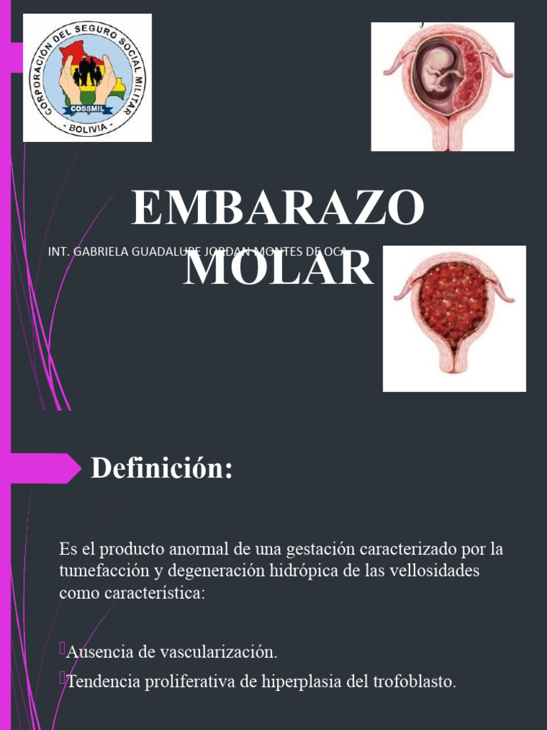 Embarazo Molar | Descargar gratis PDF | El embarazo | Ciencias de la Salud