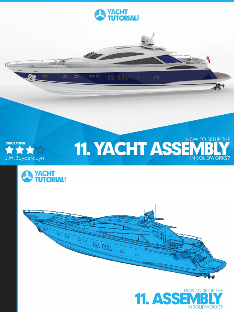 SolidWorks Yacht Ebook ASSEMBLY - TUTORIAL | PDF