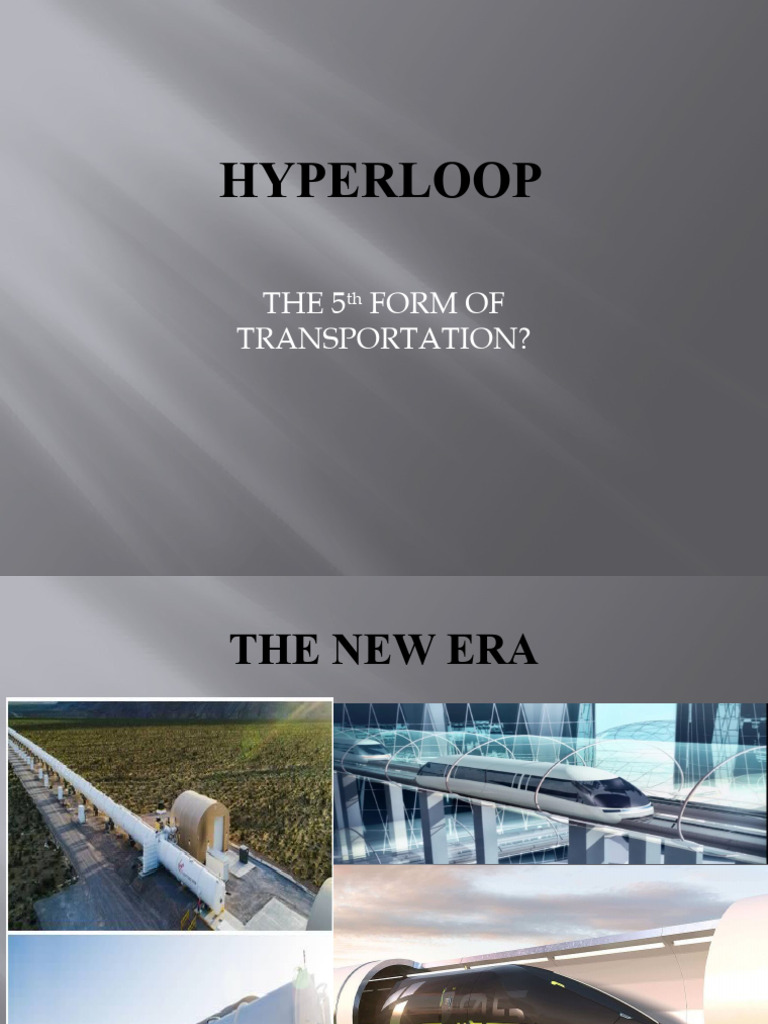 HYPERLOOP | Download Free PDF | Hyperloop | Transport