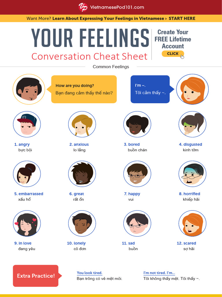 Feelings Vietnamese | PDF