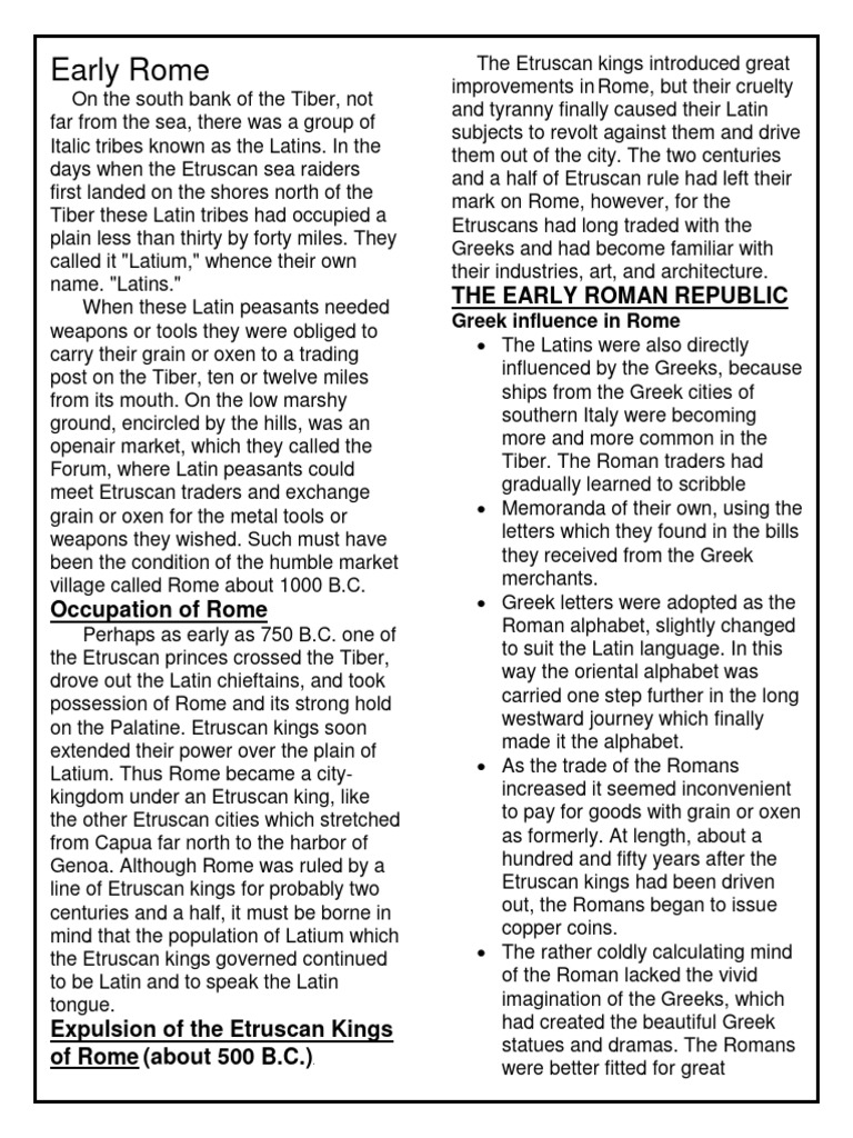 The Roman Republics | PDF | Roman Republic | Ancient Rome