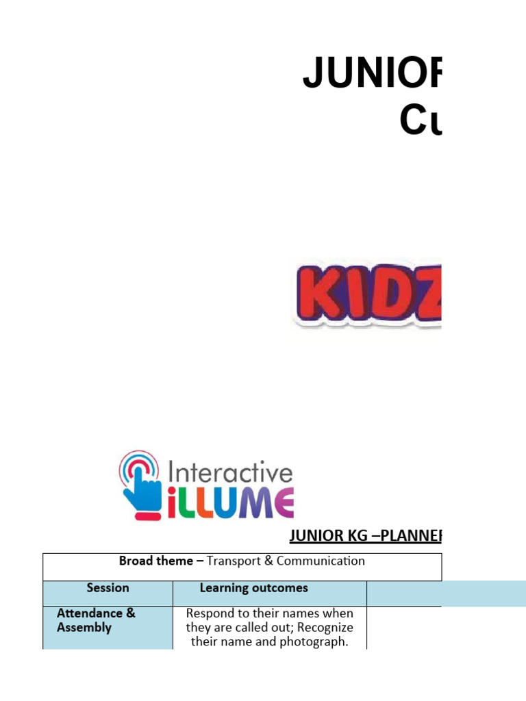 Dokumen - Tips Junior KG Log Book Culmination Juniorplanner Ivpdf1 ...