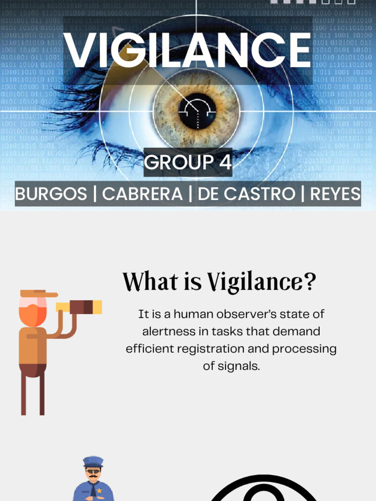 Vigilance | PDF