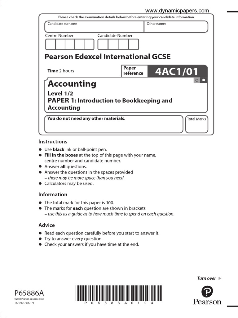 Accounting Ppr 3 Pdf