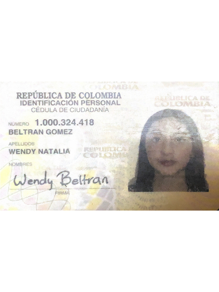 Escaner Cedula | PDF