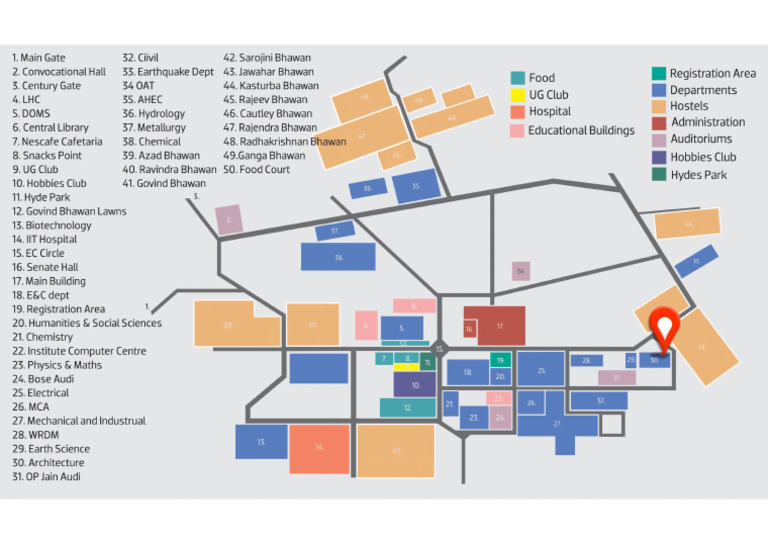 Map Iitr | PDF