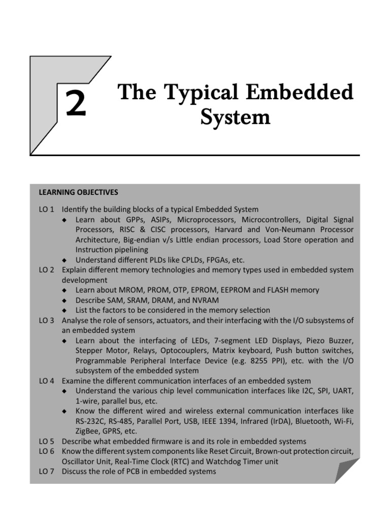 Unit 2 Notes | PDF | Microcontroller | Central Processing Unit