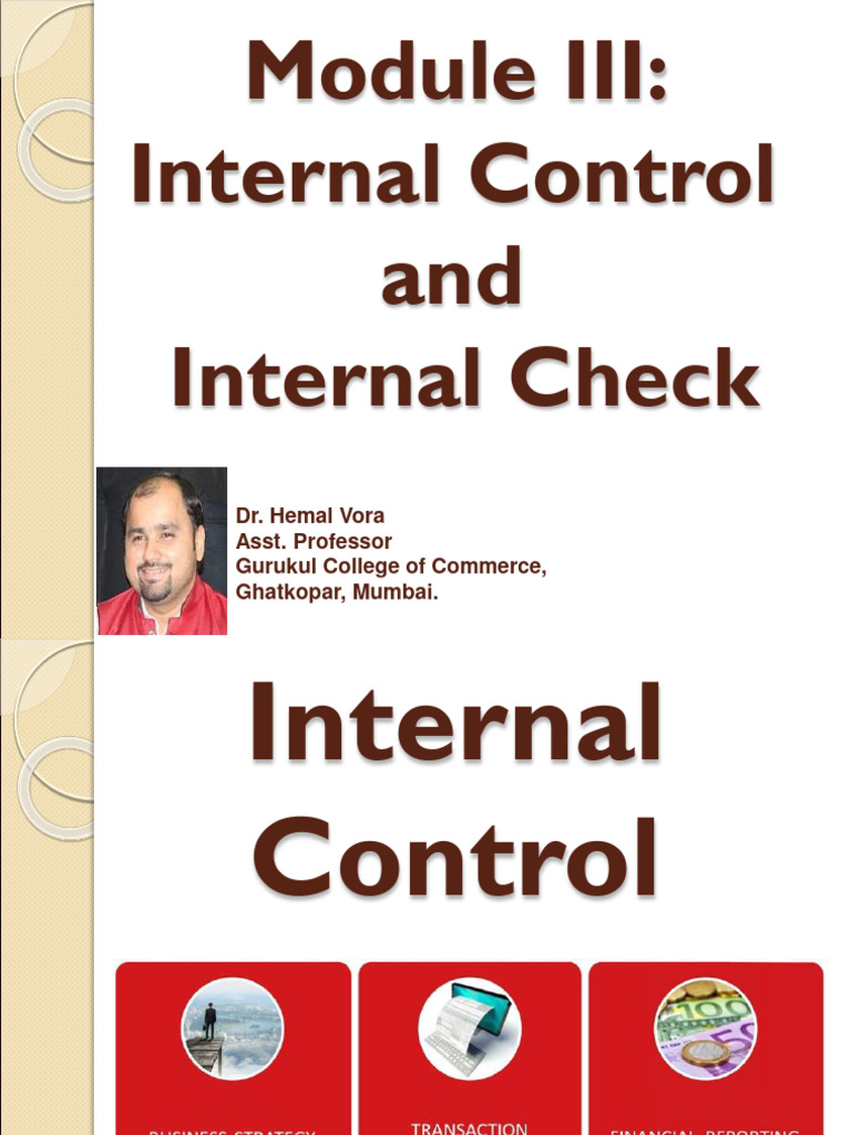 Audit Module 3 Internal Control | PDF