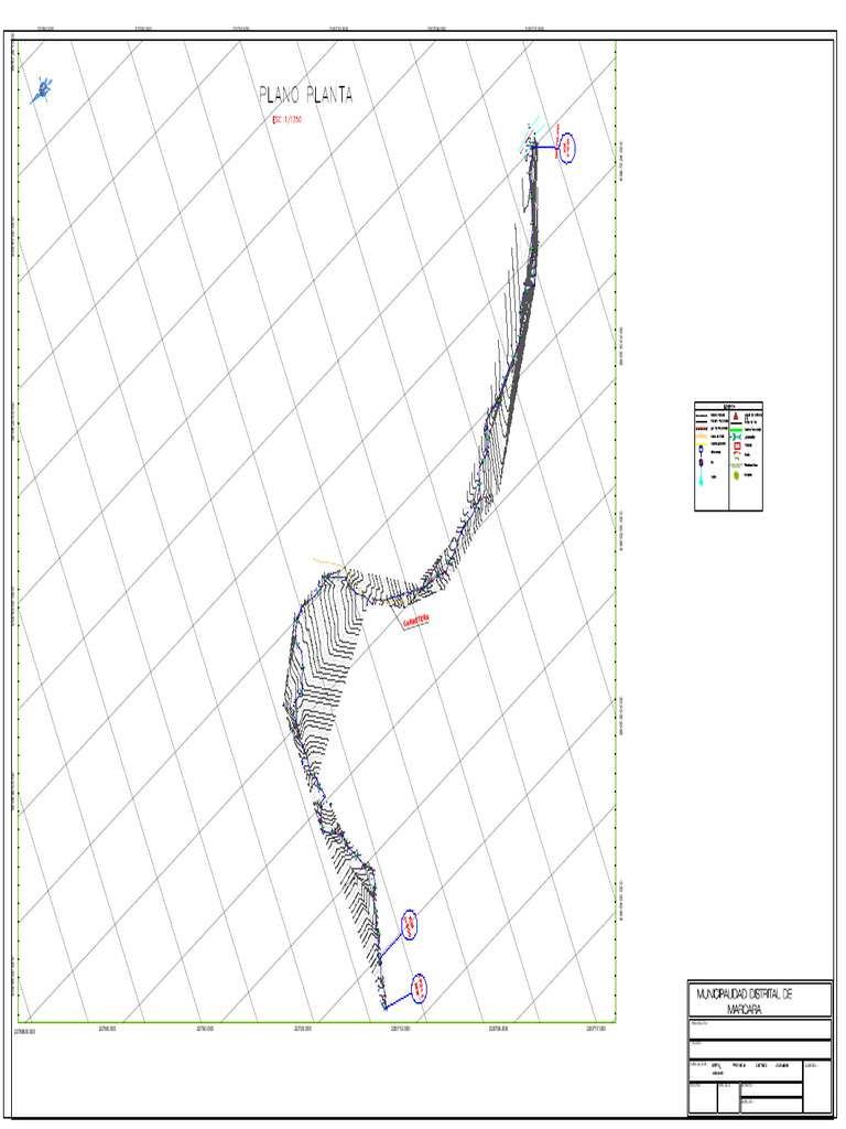 PLANO TOPOGRAFICO CANAL (7) .DWG BBBBB - DWG FN | PDF