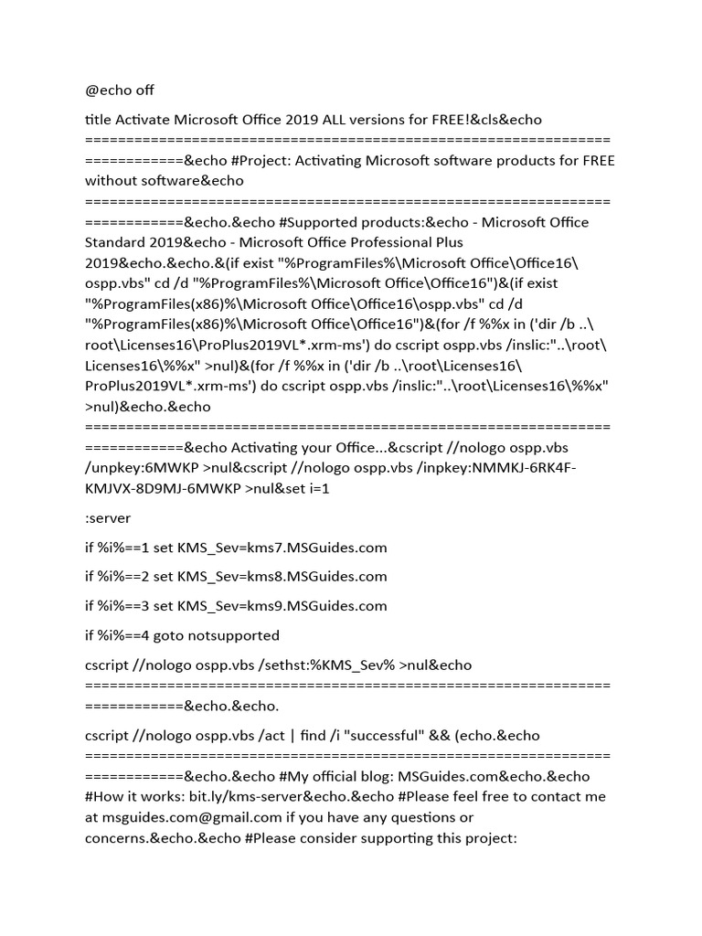 Office Activate | PDF | Microsoft Office | Computer Architecture