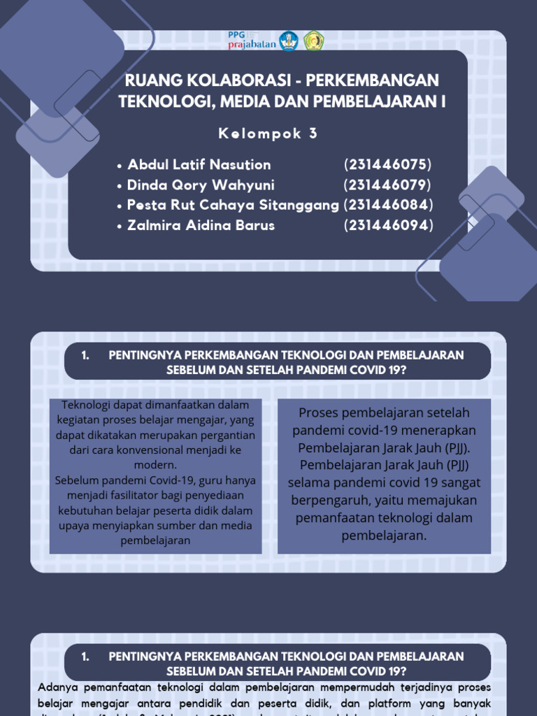 PPT-Ruang Kolaborasi T1 Kelompok 3 | PDF | Ilmu Sosial | Seni