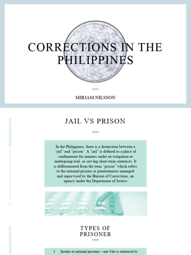Corrections System in the Philippines | PDF | Pardon | Prison