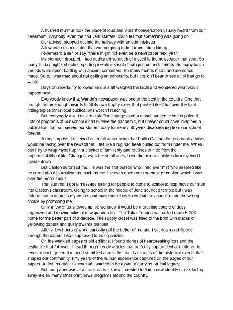 Joy Essay Final | PDF