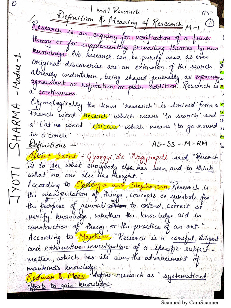 Research LLM My Notes | PDF