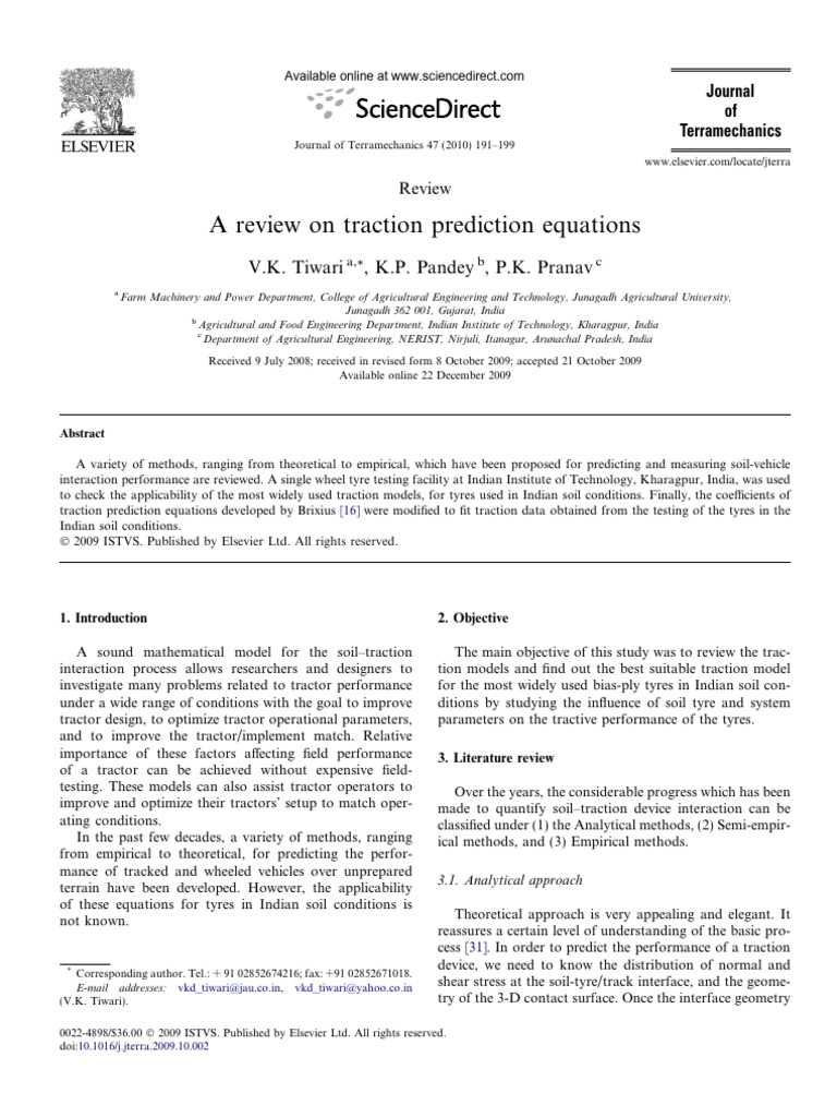 6 - A-review-on-traction-prediction-equations-Tiwari-et-al | Download ...