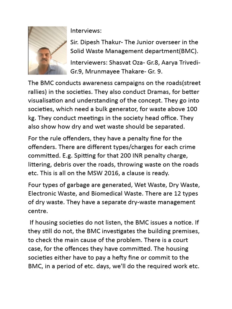 Interviews Eumind | PDF