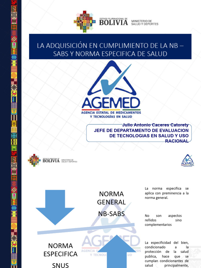 Presentacion Adquisicion de Medicamentos Agemed | PDF | Medicamentos ...