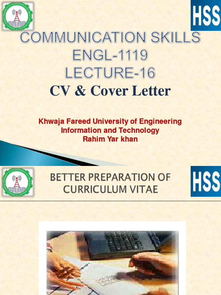 LECTURE 16 CV, Resume & Cover Letter | PDF | Résumé | Computing