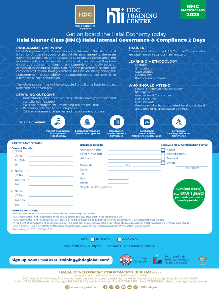RF 2023 - HMC | PDF | Governance | Regulatory Compliance