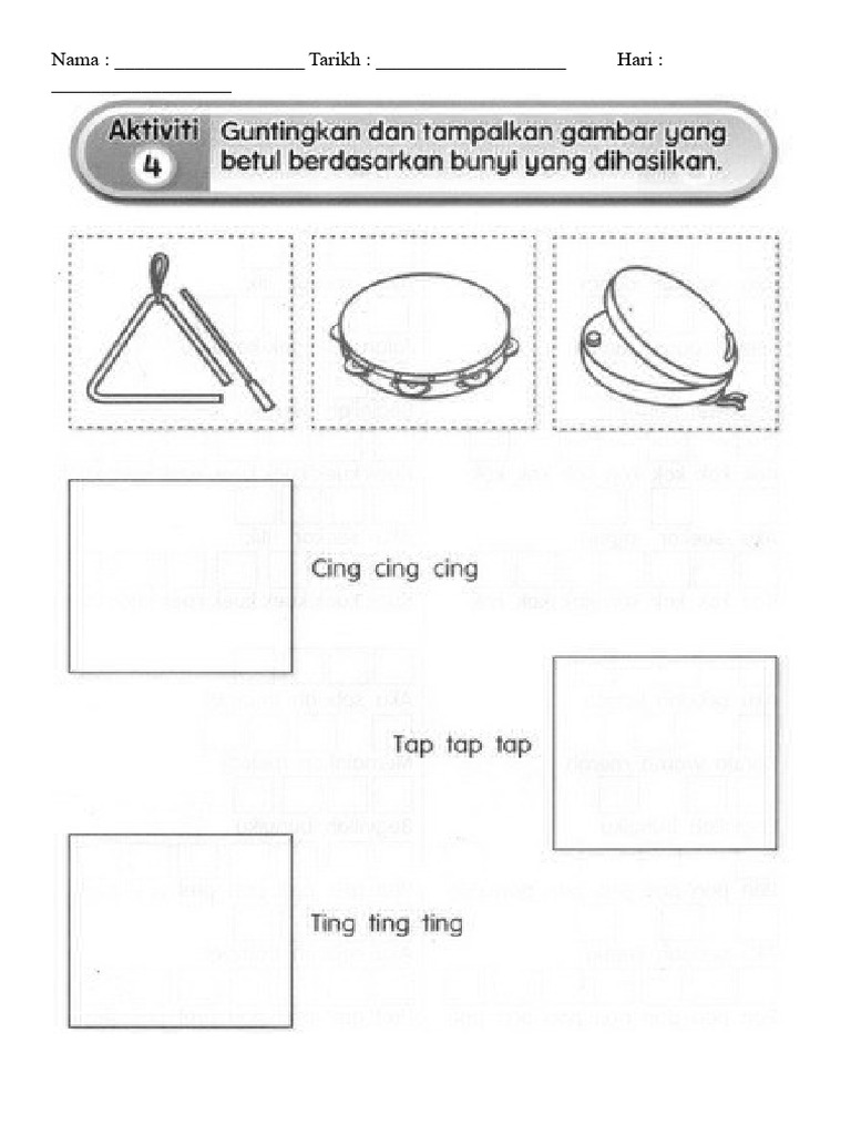 Bunyi Alat Perkusi Pendidikan Muzik Tahun 3 Masalah Pembelajaran | PDF