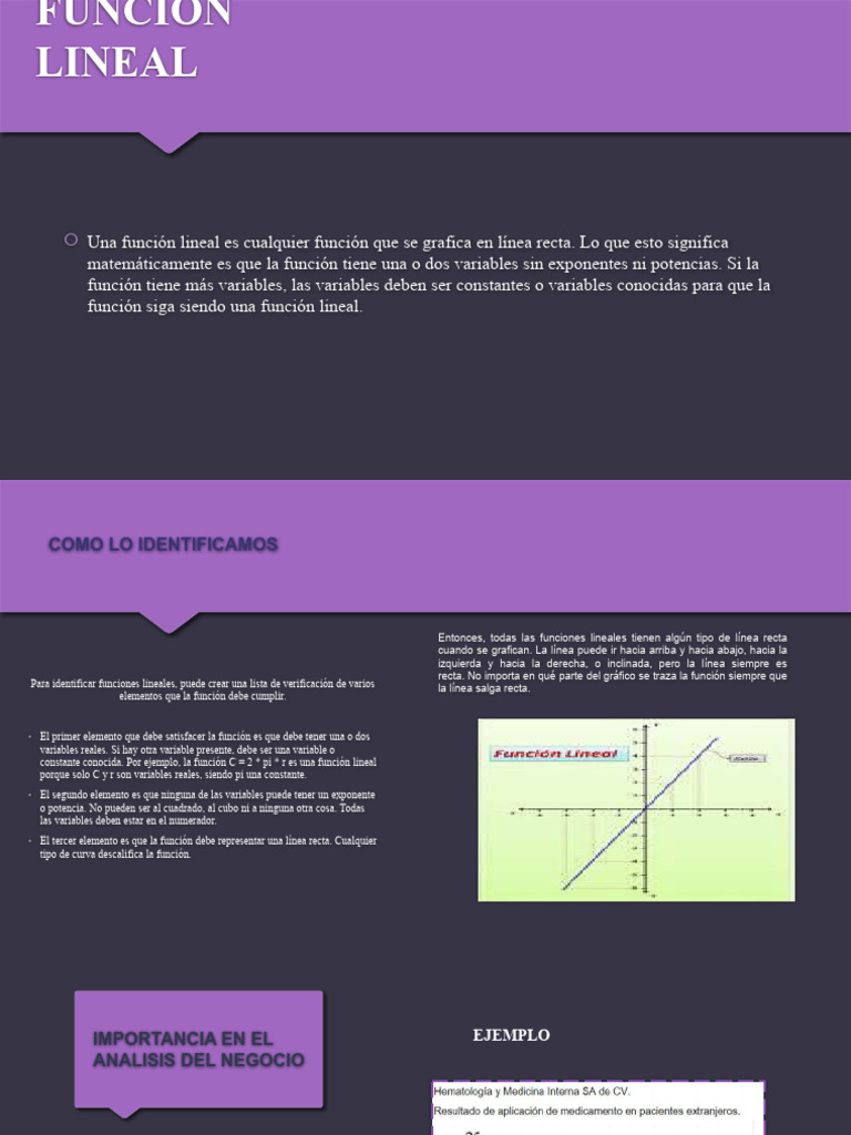 Funcion Lineal | PDF