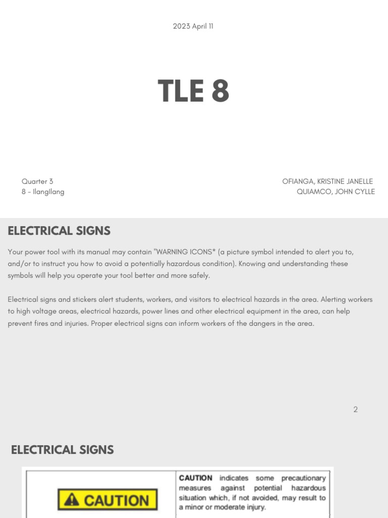 Tle Presentation | PDF