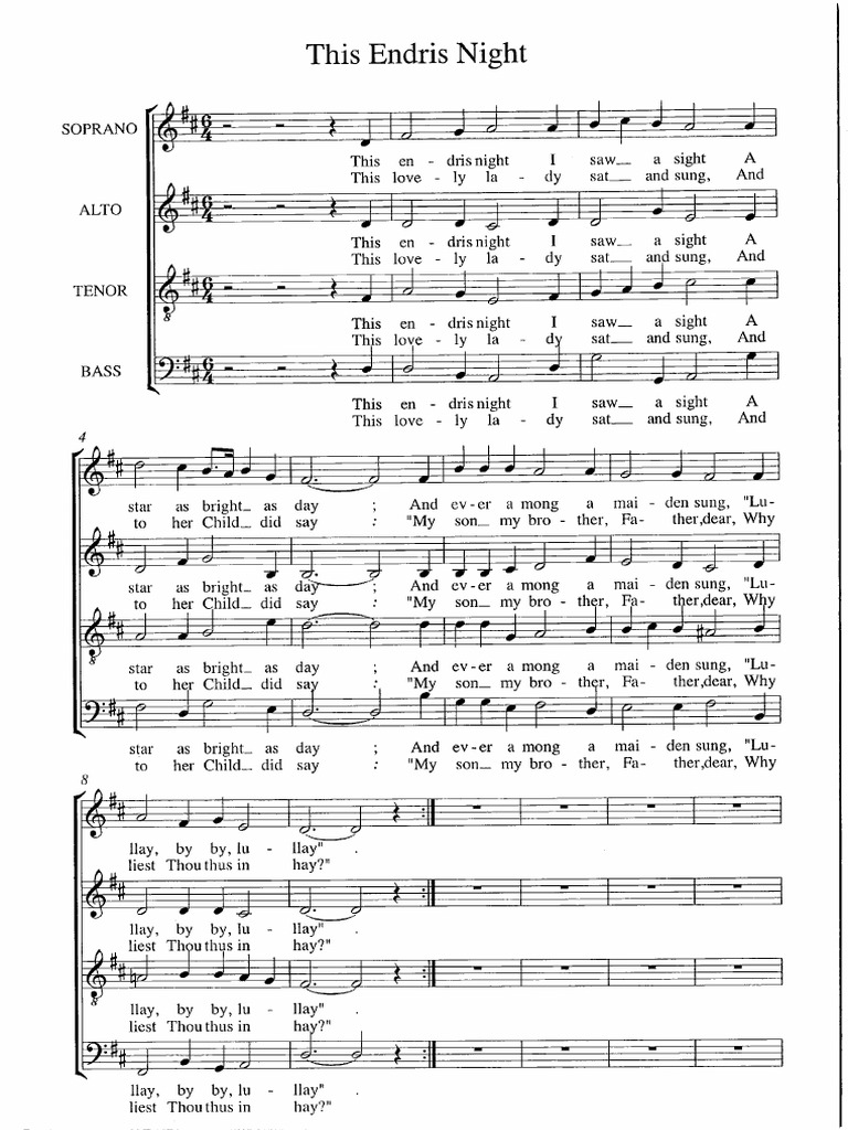 This Endris Night | PDF