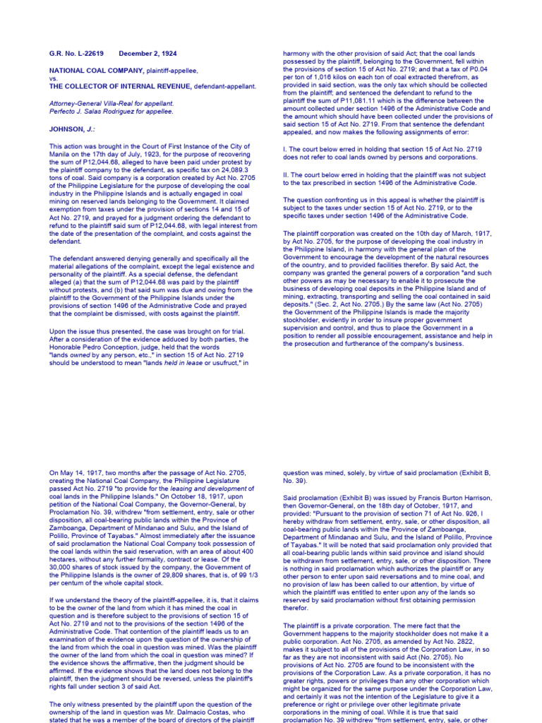 Corpo Case Part 2 | PDF | Ex Post Facto Law | Corporations