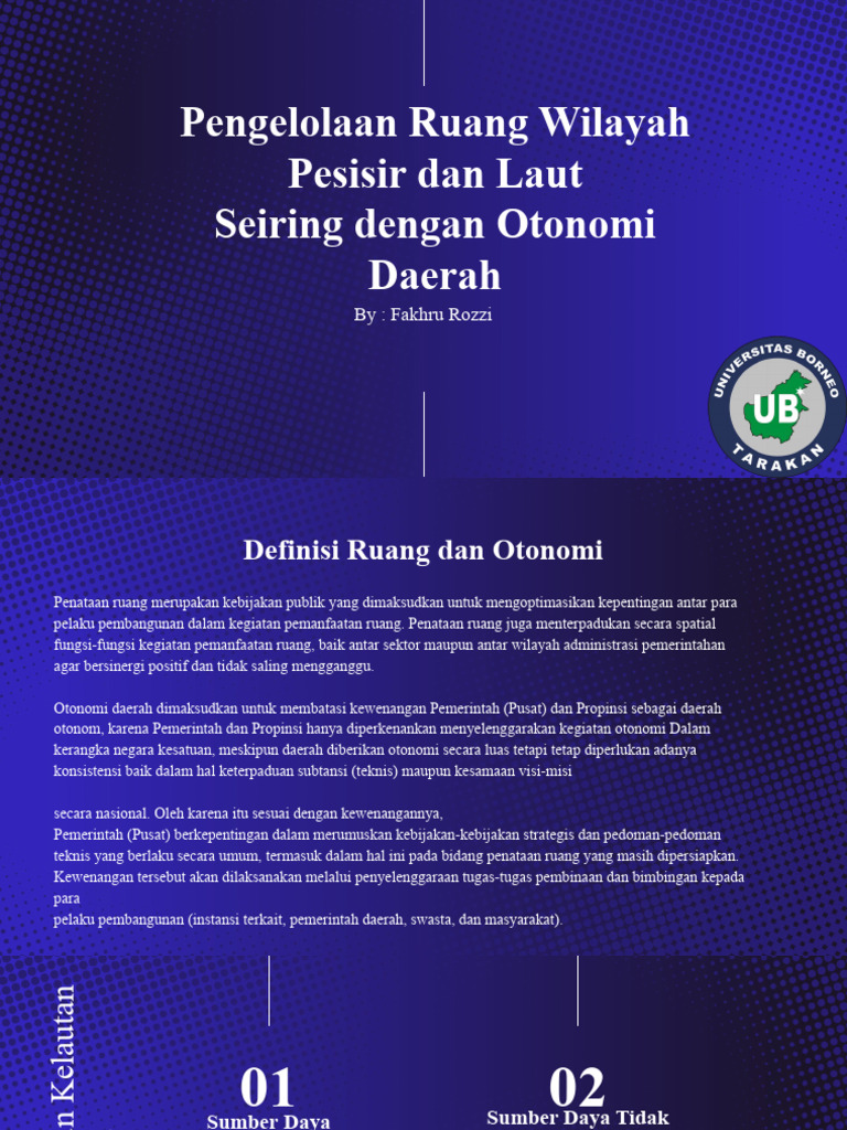 Tugas 5 SDLT Regulasi Wilayah Pesisir by Fakhru Rozzi | PDF