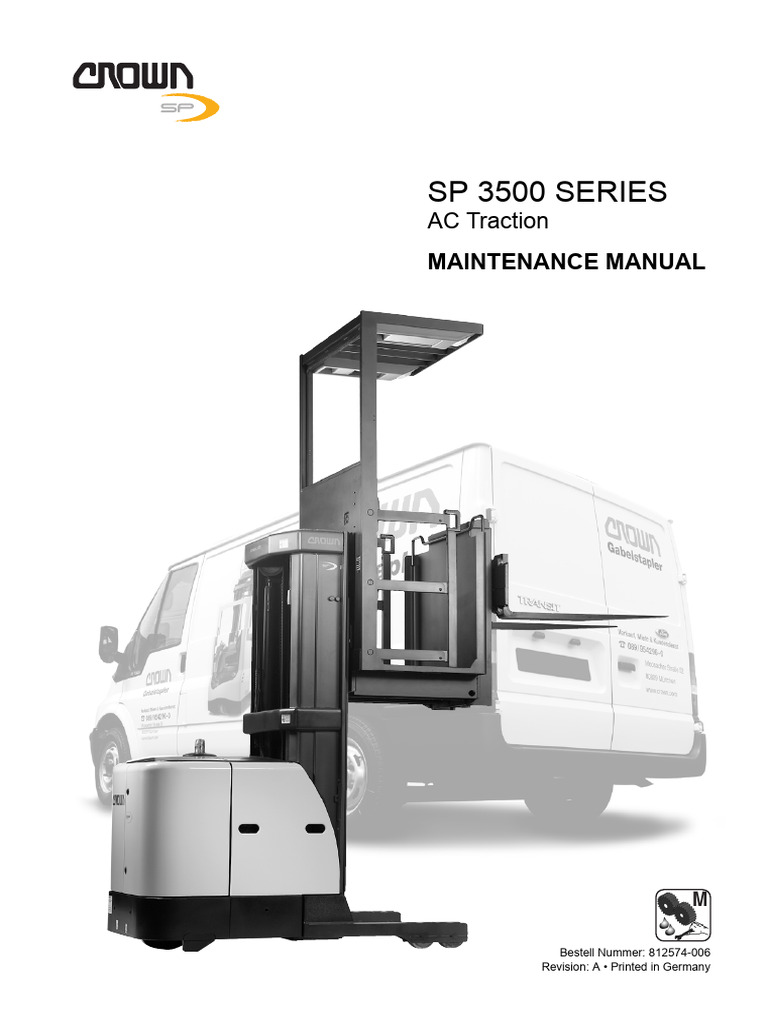 SP3500 Series Crown | PDF | Manufactured Goods | Vehicles