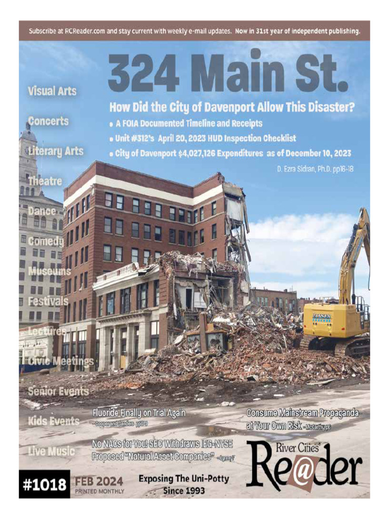 River Cities Reader #1018 - February 2024 | PDF | Sexually Transmitted Infection | Climate Change