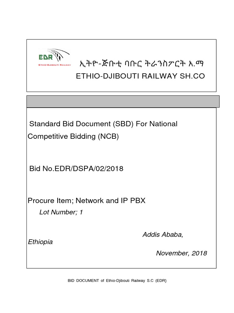 Network and IP PBX Bid Document | PDF | Computer Network | Solid State ...