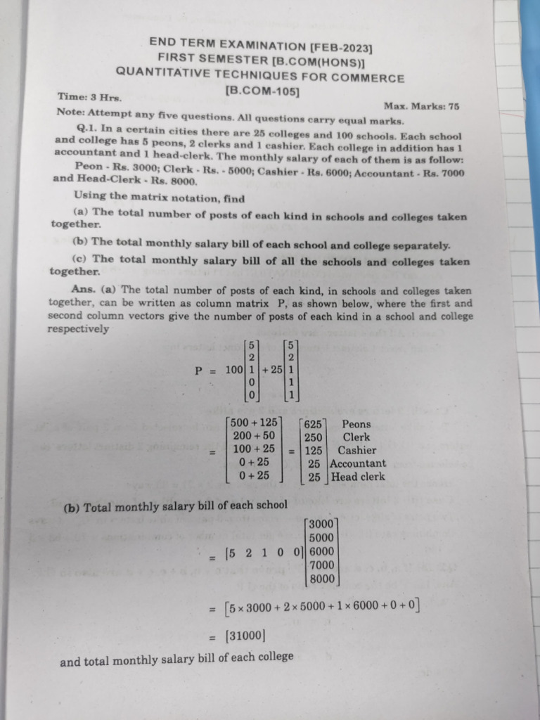 Quantitative: Techniques | PDF