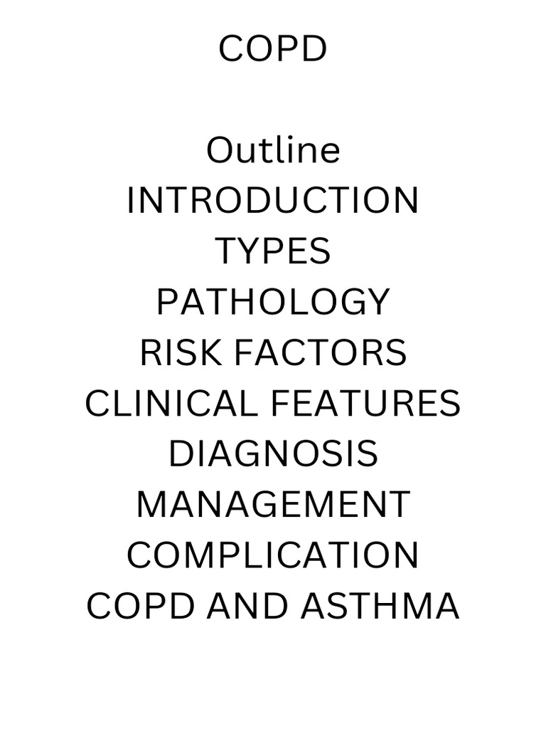Copd | PDF