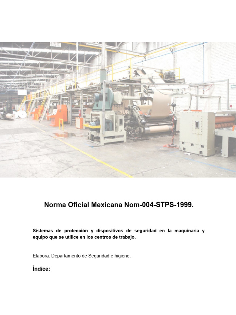 Estudio Nom 004 STPS 2020 | PDF