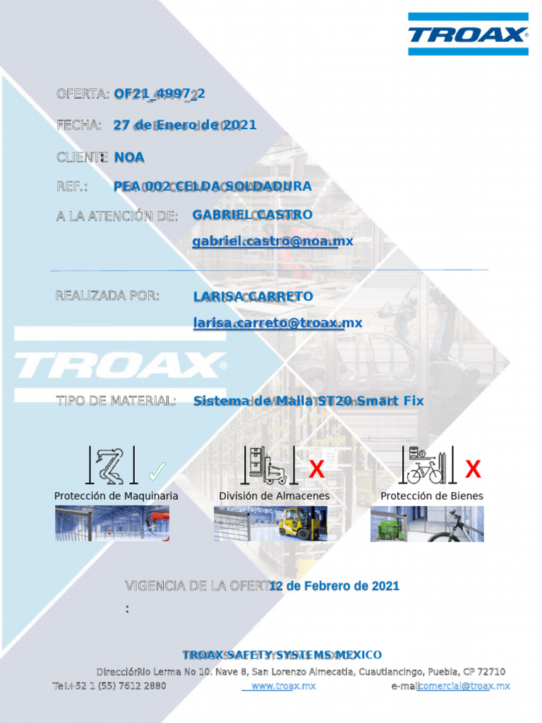 Reja Troax PDF | PDF