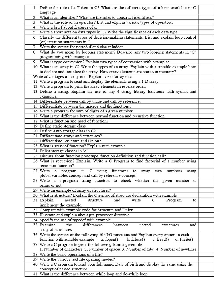 PPPS Ete - QB | PDF | Pointer (Computer Programming) | C (Programming Language)