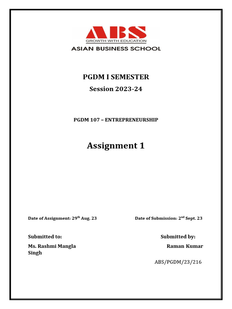 Assignment 01 | PDF | Brand | Product (Business)