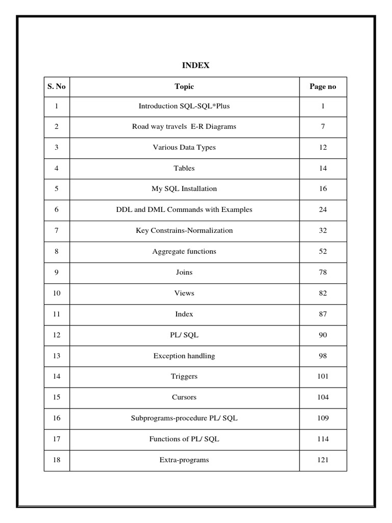 Dbms Lab Manuval | PDF | Relational Database | Databases