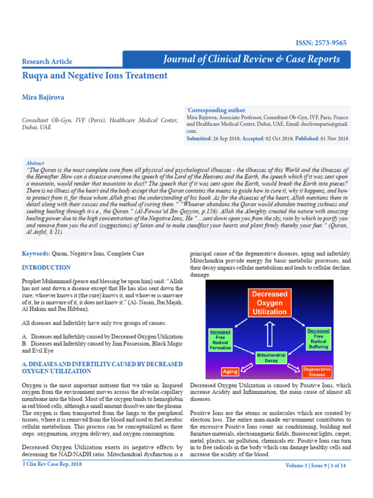 Ruqya and Negative Ions Treatment | PDF