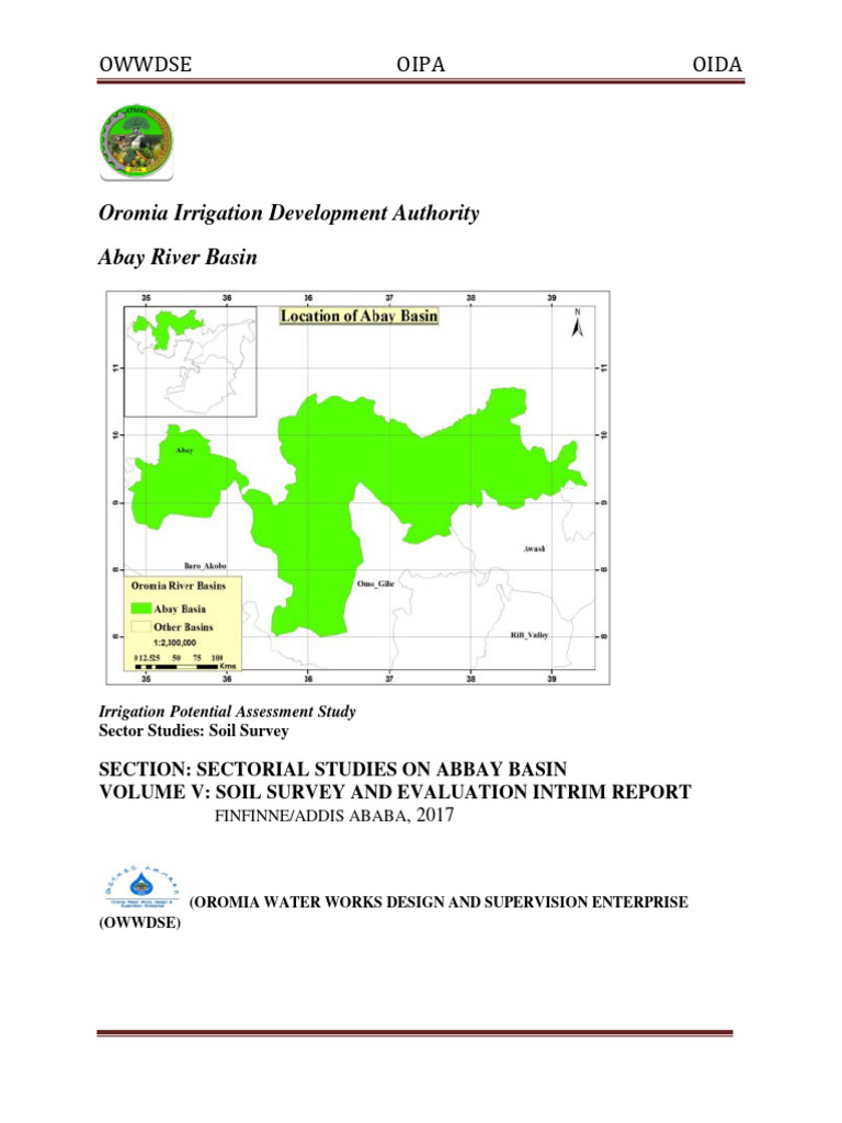 Intrim Report For Abey Basin | PDF | Science & Mathematics