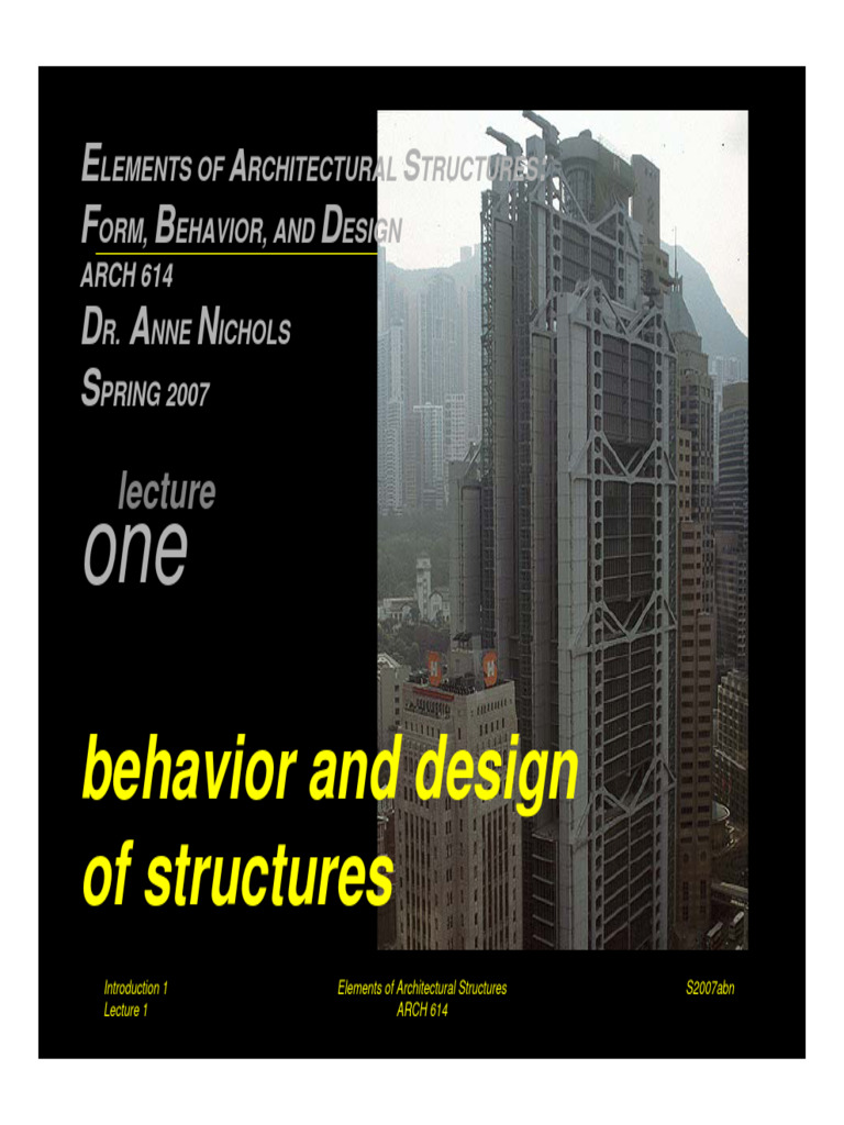 Architectural Structures | PDF | Triangle | Strength Of Materials